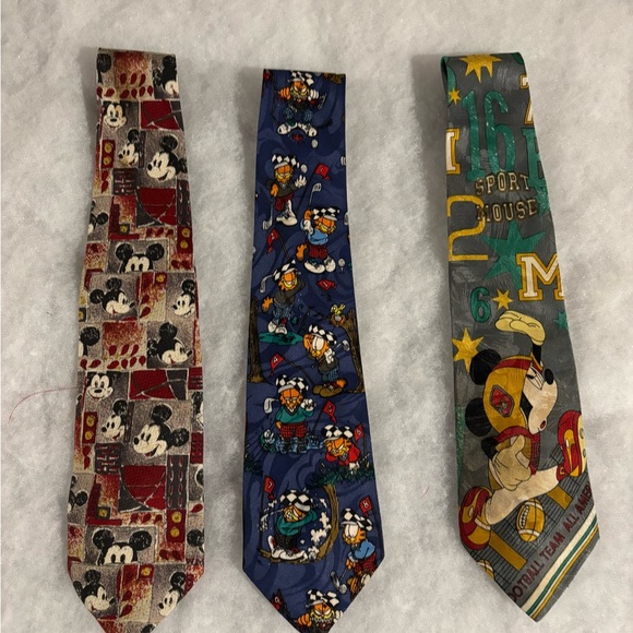Disney | Accessories | Disney Character Ties Set | Poshmark